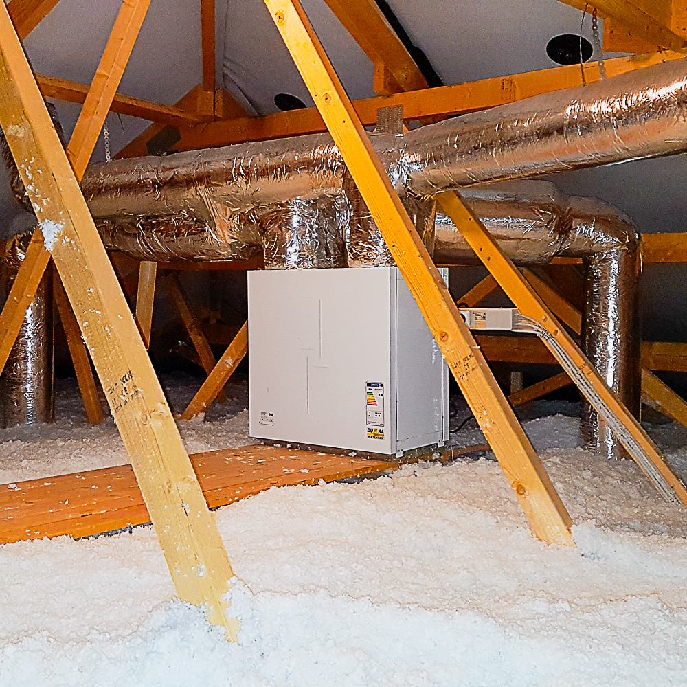 Ventilation i kælder - DUKA Ventilation