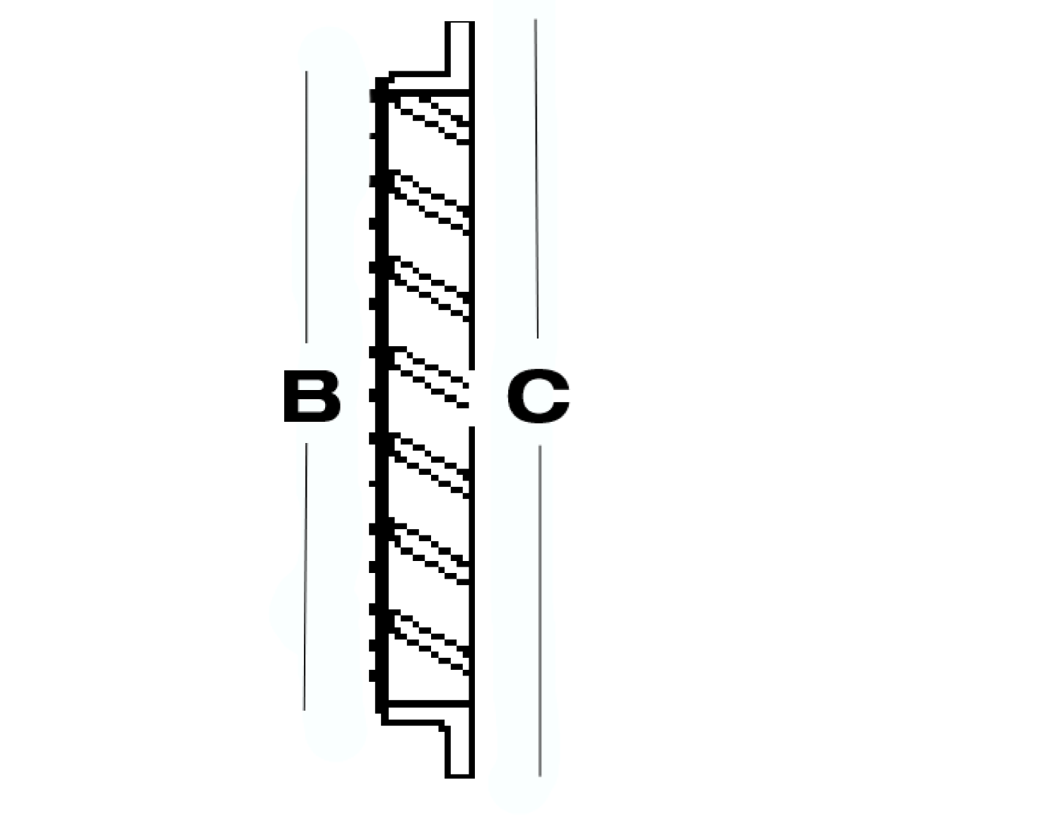 Udvendig DUSAV rist sort – Ø125 mm - Duka Ventilation